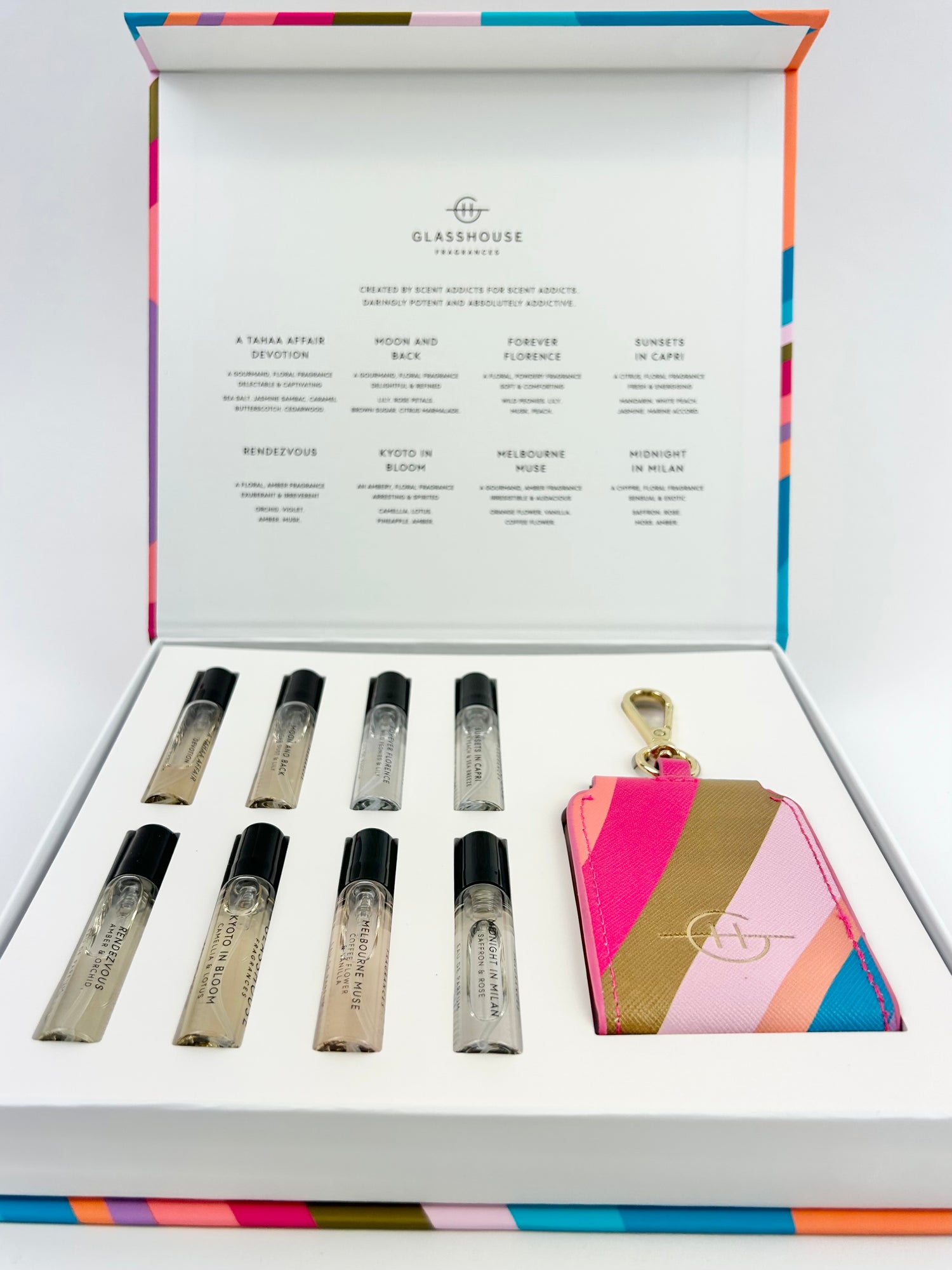 Glasshouse Fragrance Library Perfume & Travel Case – Wrapsody